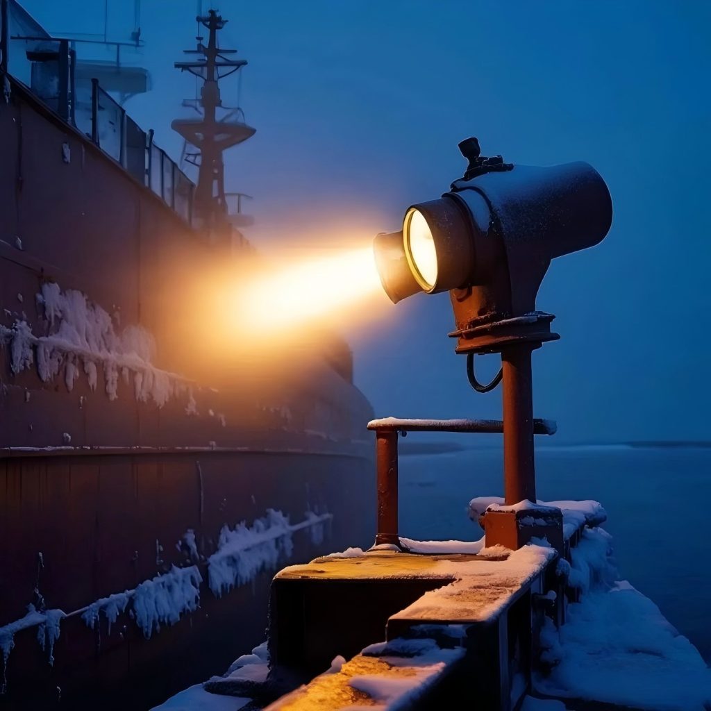 Design Requirements for Marine Searchlights in Low Temperature ...