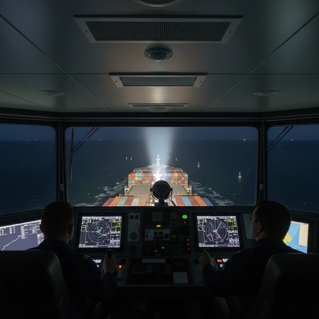 Choosing the Right Marine Searchlight for Container Ships - Yushuo